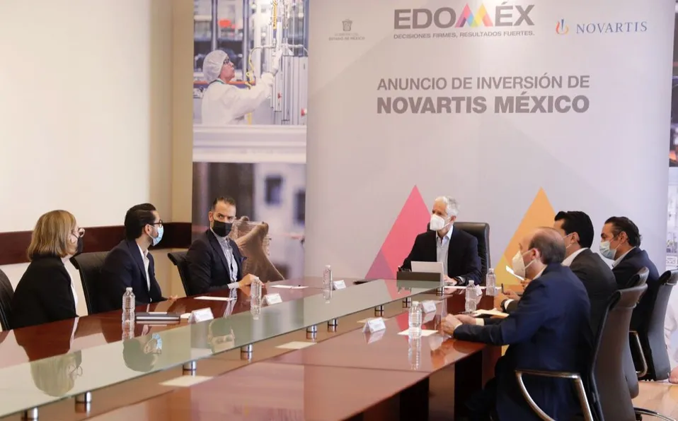 Novartis México invertirá siete mdd en el Estado de México: Del Mazo ...
