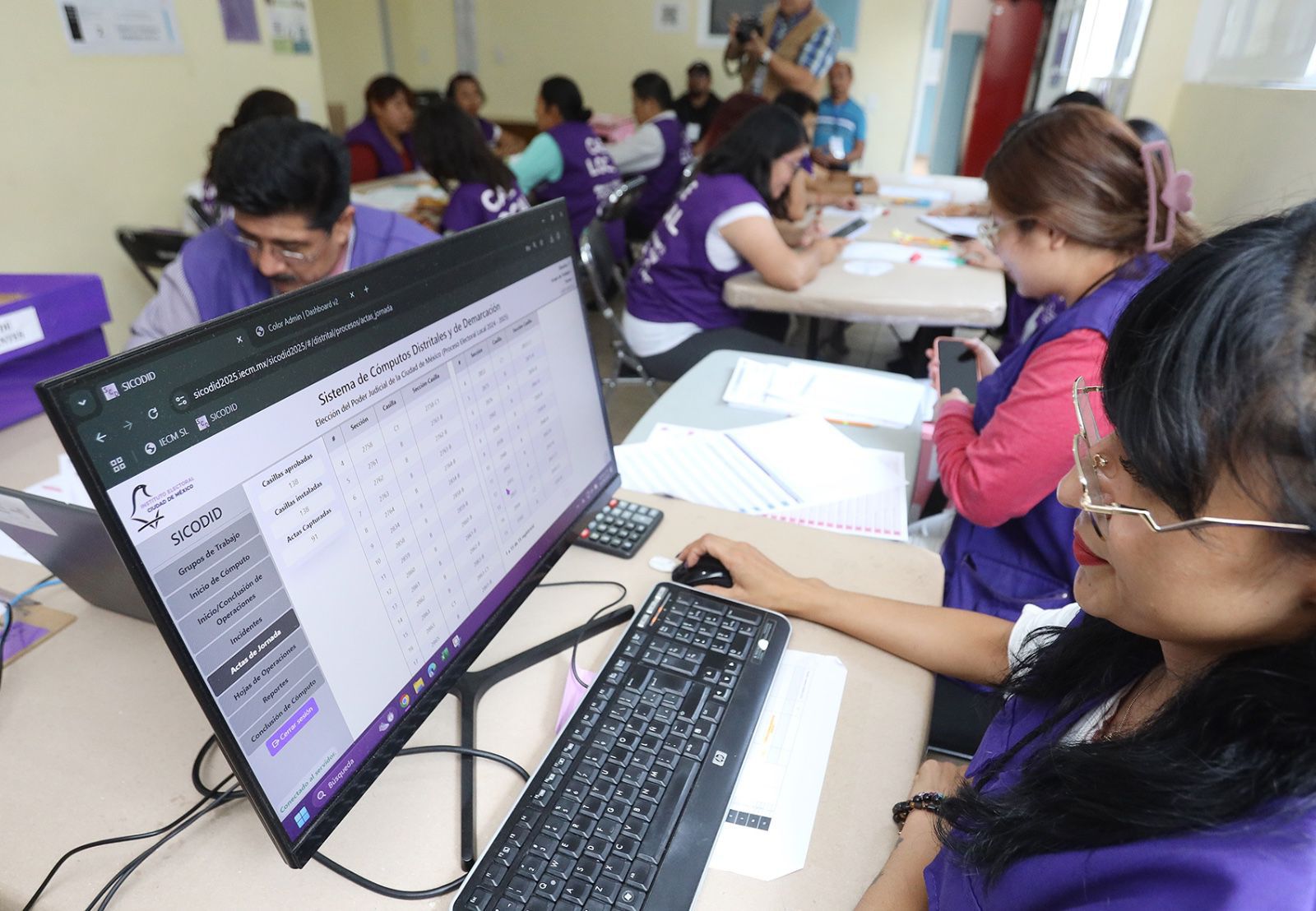 Alcanza 94.56% cómputo de votos de la Elección del Poder Judicial de la Ciudad de México ...