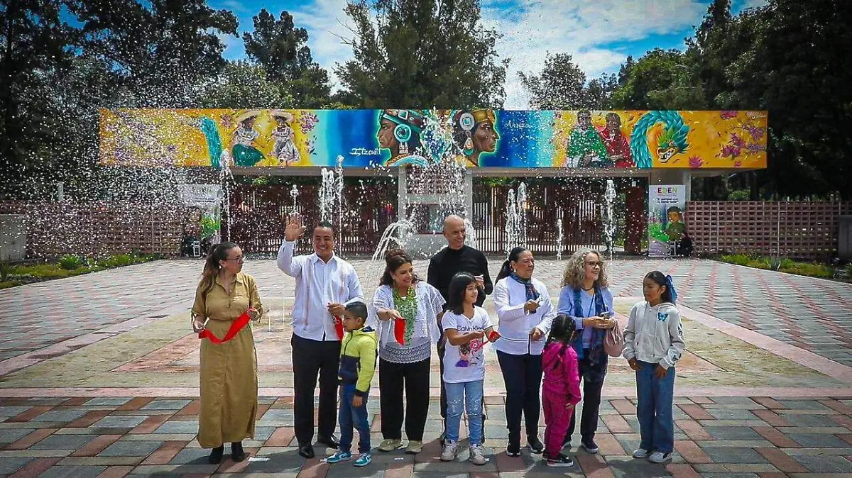 Clara Brugada inaugura el primer parque recreativo “EDÉN Mestizaje” en ...