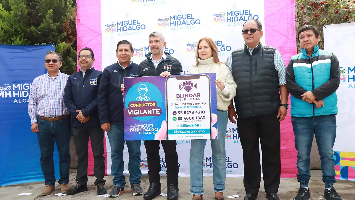 Conductores de transporte público vigilarán y denunciarán delincuencia en Miguel Hidalgo: Tabe ...